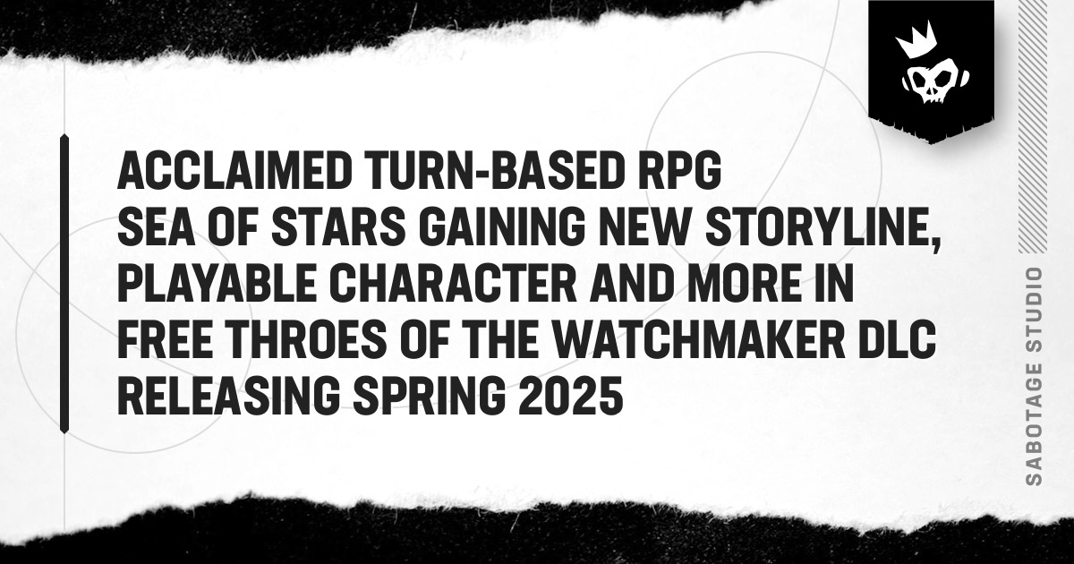 Acclaimed Turn-Based RPG Sea of Stars Gaining New Storyline, Playable ...